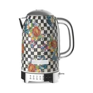 MACKENZIE-CHILDS Market Electric Kettle - Courtly Flower
