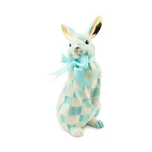 MACKENZIE-CHILDS Check Peter Bunny - Aqua