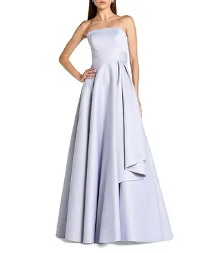 Satin A-Line Dresses
