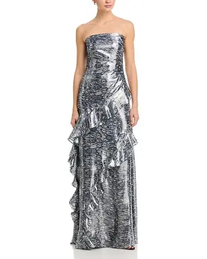 Ramy Brook Metallic Evening Dresses