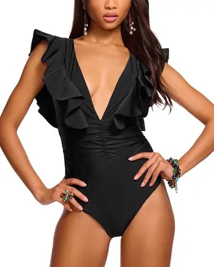Ramy Brook Kaye One Piece Swimsuit - Black
