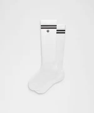 Lululemon Daily Essential Knee-high Socks - White/black