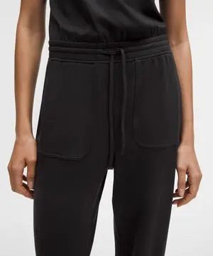 Lululemon Becalm Cinch-waist Jumpsuit - Black