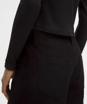 Lululemon Micro-ribbed Button-up Cardigan - Black