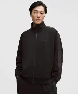 Lululemon Pique Relaxed-fit Track Jacket - Black