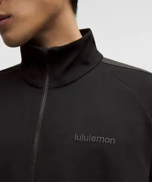 Lululemon Pique Relaxed-fit Track Jacket - Black