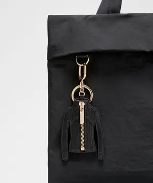 Lululemon Define Jacket Keychain - Black/gold