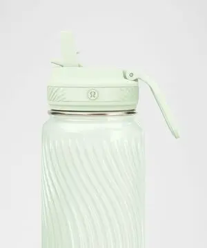 Lululemon Back To Life Sport Bottle 24oz Straw Lid - Matcha Magic