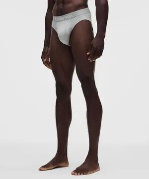 Lululemon Always In Motion Brief Heathered Silver Drop