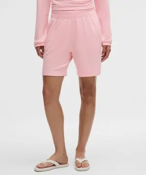 Lululemon Relaxed Fit Bermuda Shorts - Pink Pearl