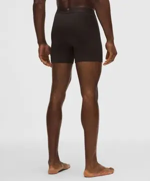 Lululemon Always In Motion Boxer Brief 5 - True Leopard Mini Wp Black Multi/mahogany Muse/ivy Grove/willow Leaf/meadow Haze