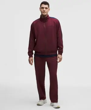 Lululemon Pique Relaxed-fit Track Pant - Burgundy Bay
