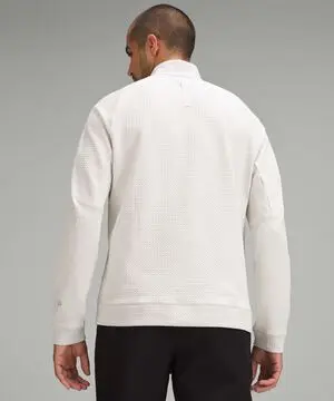 Lululemon Ease The Day Half Zip - Heathered Bone/black