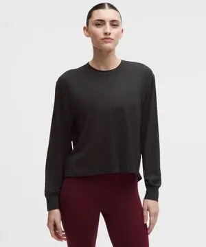 Lululemon All-sport Tie-back Long-sleeve Shirt - Black