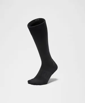 Lululemon Power Stride Knee-high Socks - Black/black