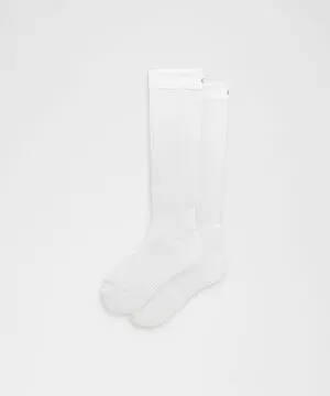 Lululemon Power Stride Knee-high Socks - White/vapor