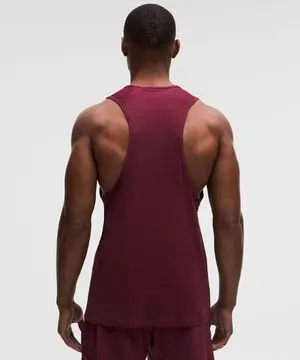 Lululemon Fast And Free Tank - Burgundy Bay