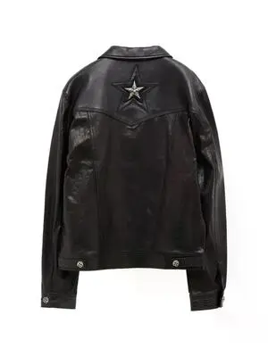 AMAL GUESSOUS Crocodile-effect Shirt
