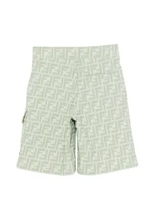 Fendi Logo Bermuda Shorts