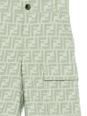 Fendi Logo Bermuda Shorts