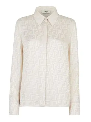 Fendi Ff Silk Shirt