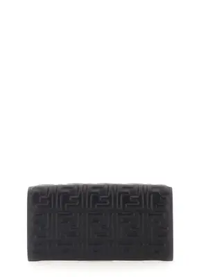 Fendi Continental "baguette" Wallet - Black