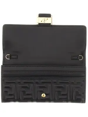 Fendi Continental "baguette" Wallet - Black