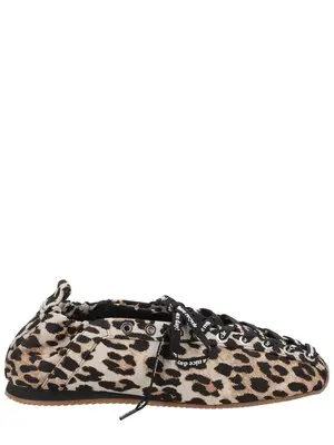 GANNI Ballerina Flats - Animalier