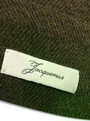 Jacquemus Logo Beanie - Green