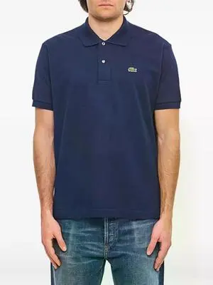 Lacoste Embroidered-logo Polo Shirt - Blue
