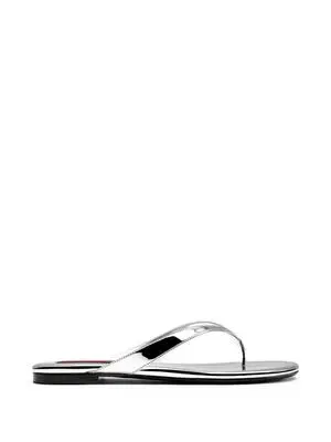 SIMONMILLER Riviera Flat Sandals - Silver