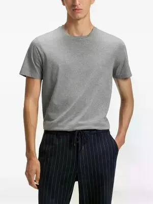 BOSS Crew-neck Cotton T-shirt - Grey