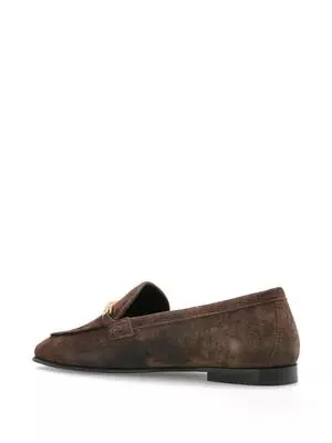Furla Metal Bar Loafers