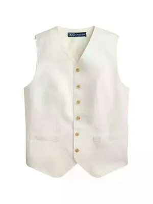 Polo Ralph Lauren Linen V-neck Waistcoat