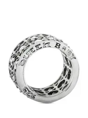 KING BABY STUDIO Heart-cut Cubic Zirconia Sterling Ring
