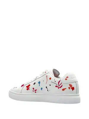 Paul Smith Floral Leather Sneakers
