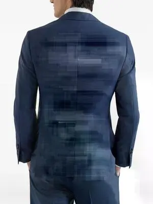 Brunello Cucinelli Super 150s Virgin-wool Houndstooth Blazer
