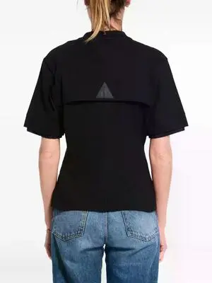 Moncler Logo-patch T-shirt - Black