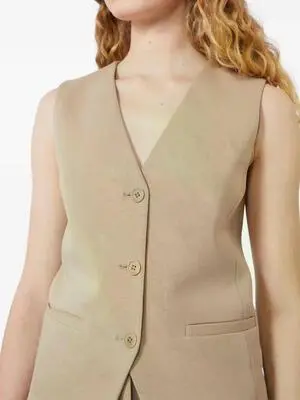 Max Mara Button-fastening Gilet