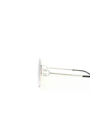 Gucci Gg Logo Round Sunglasses