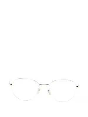 Gucci Oval-frame Glasses - Silver