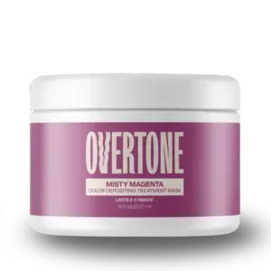 OVERTONE Semi Permanent Color-depositing Deep Conditioning Mask - Misty Magenta