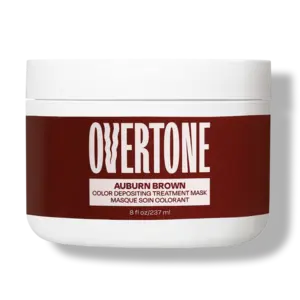 OVERTONE Semi Permanent Color-depositing Deep Conditioning Mask - Auburn Brown