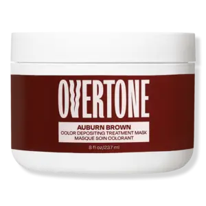 OVERTONE Semi Permanent Color-depositing Deep Conditioning Mask Auburn Brown