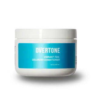 OVERTONE Semi Permanent Color-depositing Deep Conditioning Mask - Vibrant Teal