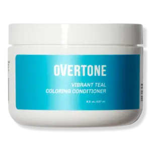OVERTONE Semi Permanent Color-depositing Deep Conditioning Mask - Vibrant Teal