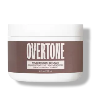 OVERTONE Semi Permanent Color-depositing Deep Conditioning Mask - Mushroom Brown