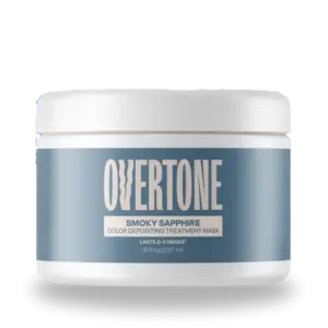 OVERTONE Semi Permanent Color-depositing Deep Conditioning Mask - Smoky Sapphire