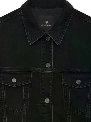ANINE BING Quincy Button-up Jacket - Black