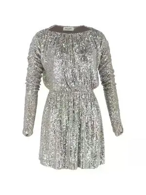 Saint Laurent Sequined Mini Dress